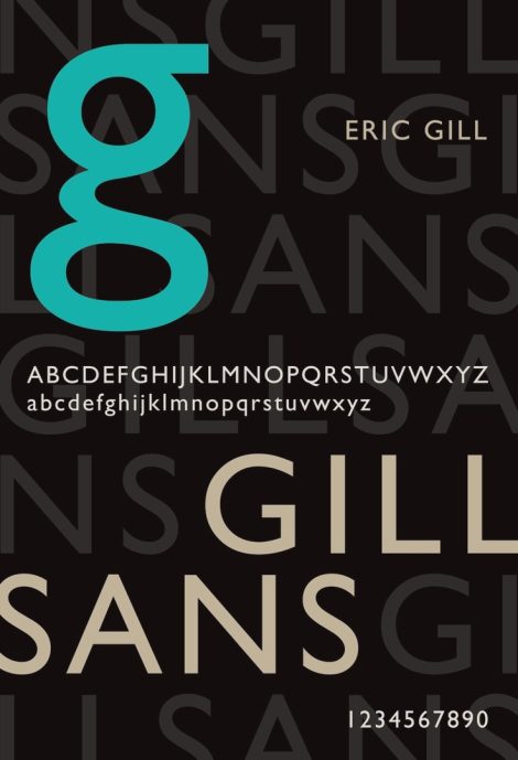 20 Gill Sans Font Posters - BonFX